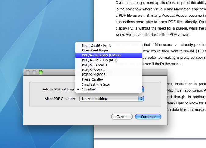 Acrobat Pro X Review - MyMac.com